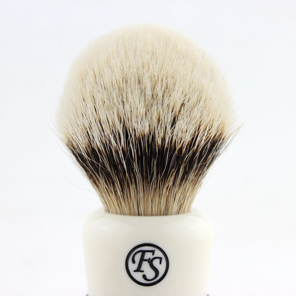 Manchurian Silvertip Badger Knot 24MM; FS-9306K Butterfly Safety Razor ...